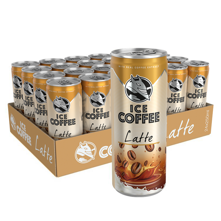 HELL ICE COFFEE LATTE TRAY (24 Cans) – hellenergy